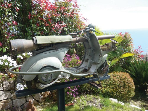 Military Vespa Brings Bang to Auction - Ride CT & Ride New England