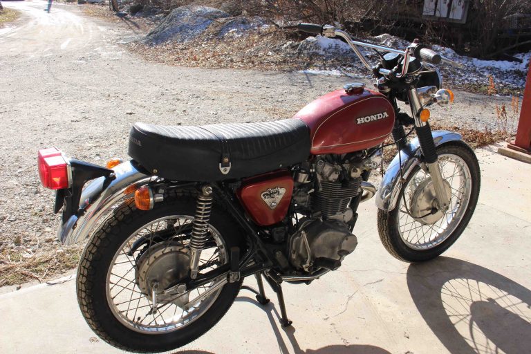 1972 Honda CL450 Is Possum Queen Auction Bike