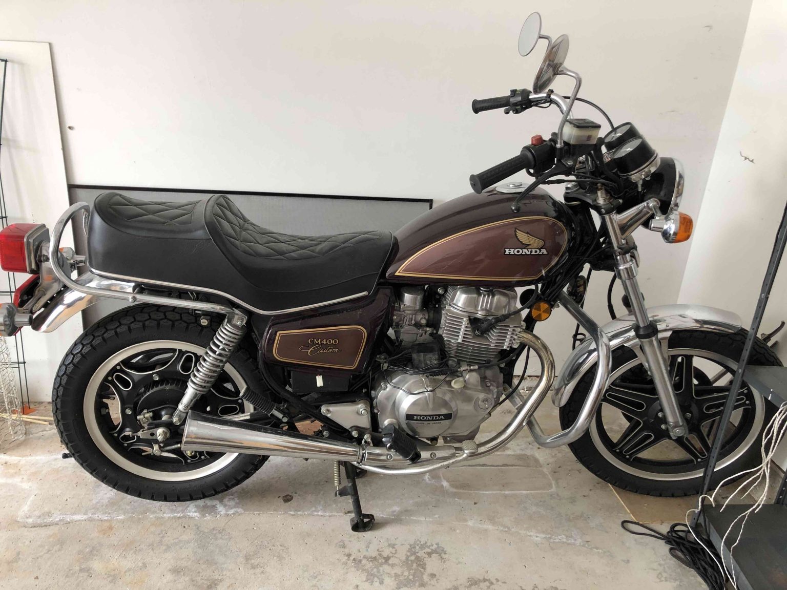 Long Dormant Honda CM400 Custom Needs A New Owner - ASAP