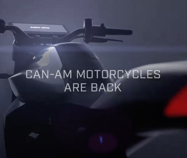BRP Plans Can-Am Motorcycle Revival With An Electric Lineup