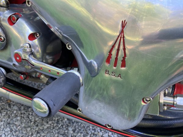 Vintage BSA Super Rocket Offers Breathtaking Break From Weeding