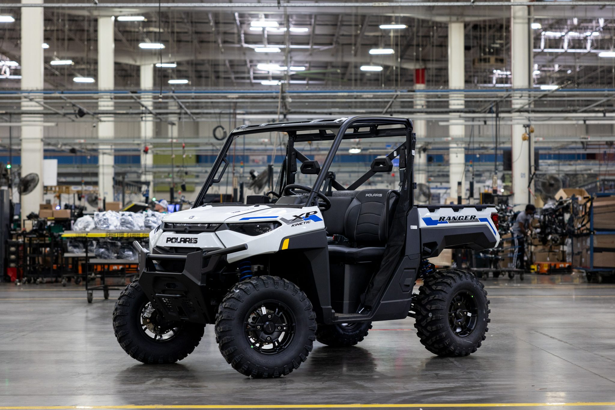 Polaris Shipping Electric Ranger XP Kinetic Side-By-Sides Polaris Shipping Electric Ranger XP Kinetic Side-By-Sides