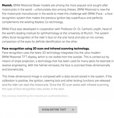 Clever "iFace" April Fools' Day Joke By BMW Doesn't Fool Many