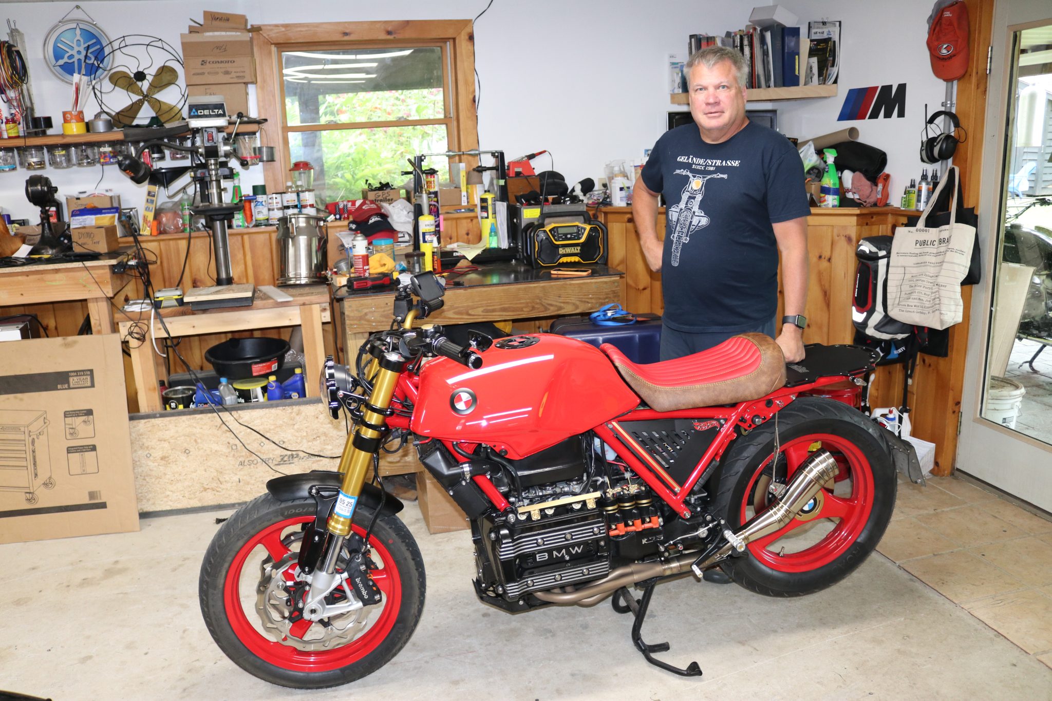 BMW Collector In Sharon Turns K75 Into Stunning Café Model